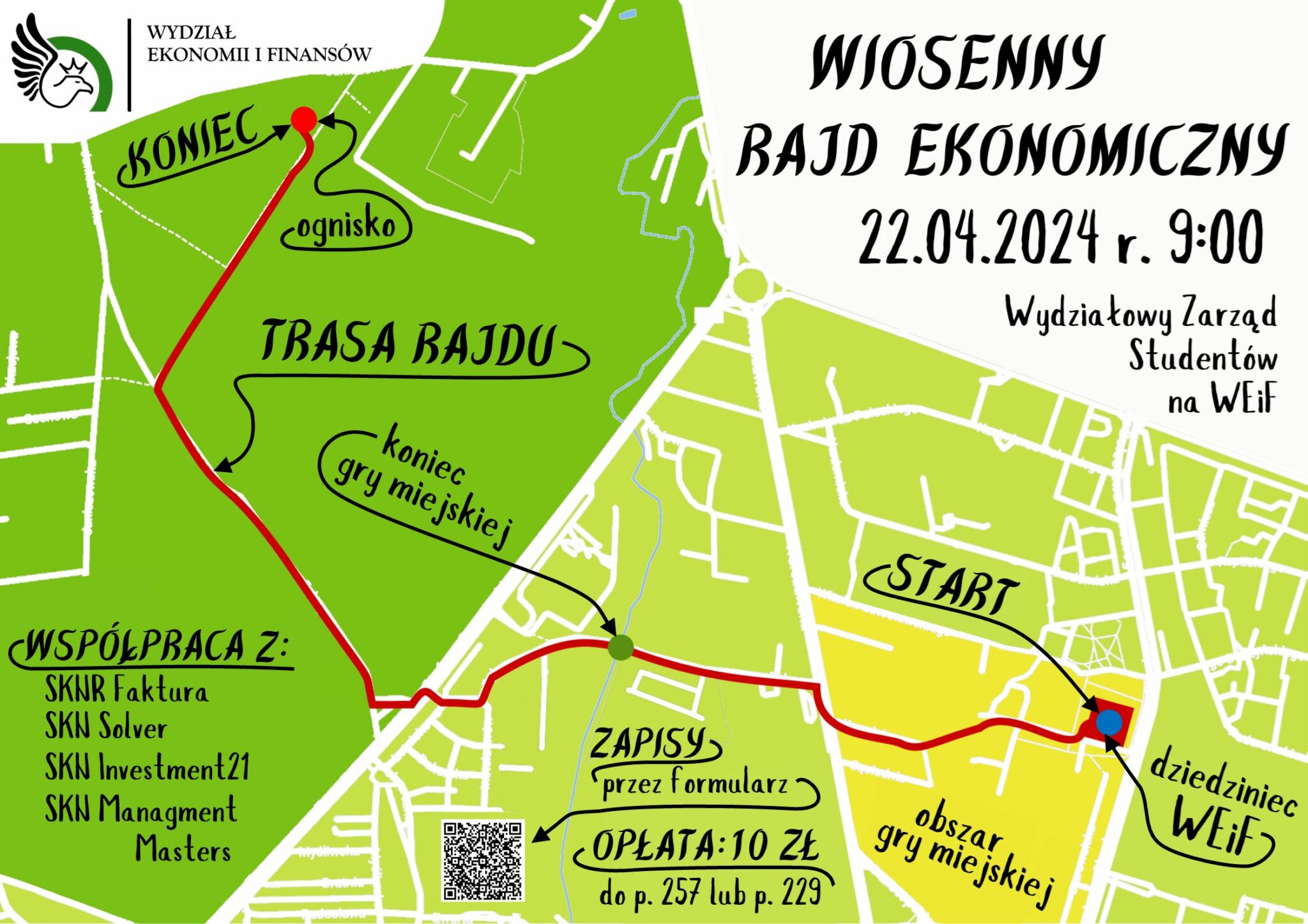 I Wiosenny Rajd Ekonomiczny - Wydział Ekonomii i Finansów